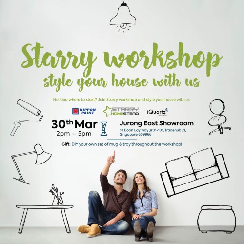Starry Homestead Workshop: Style your house with us - Event by Starry ...