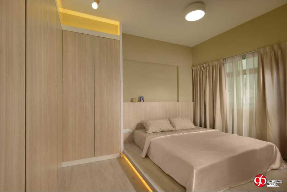 Scandinavian room at 217 Sumang Walk by 96 Degree Designers Group ...
