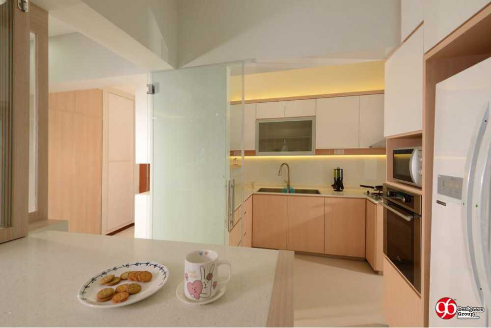 Scandinavian room at 217 Sumang Walk by 96 Degree Designers Group ...