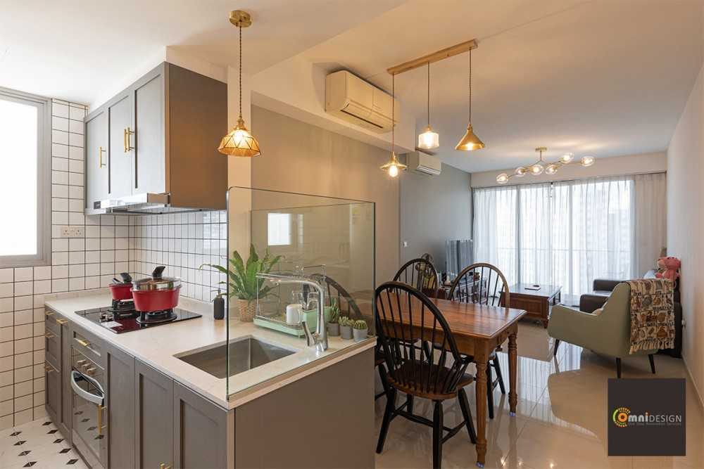 Country Living Room at Prive Condo by Omni Design Pte Ltd - Hometrust
