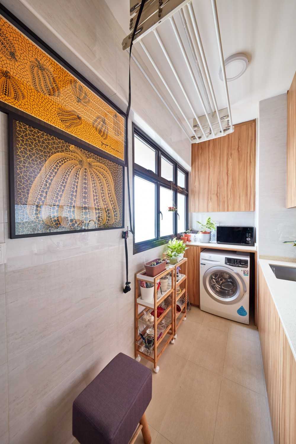 Eclectic Service Yard at Buangkok by Free Space Intent - Hometrust