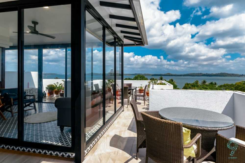 Modern Patio at Riz Haven by 9 Creation Pte Ltd - Hometrust