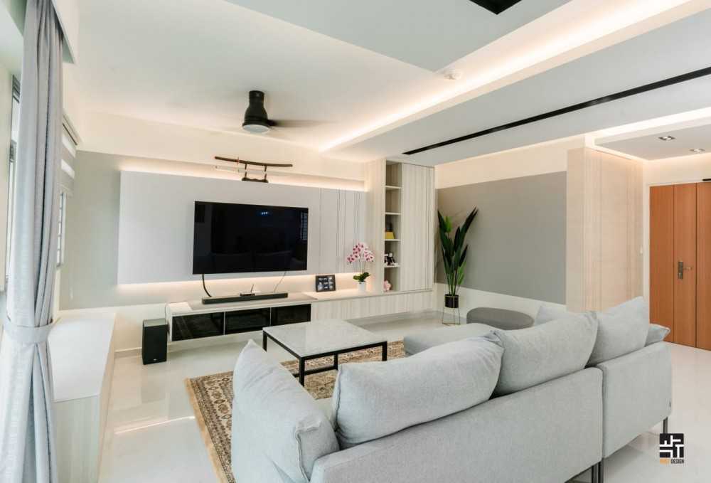 Contemporary Living Room at 101X Canberra Street, Eastcreek @ Canberra ...