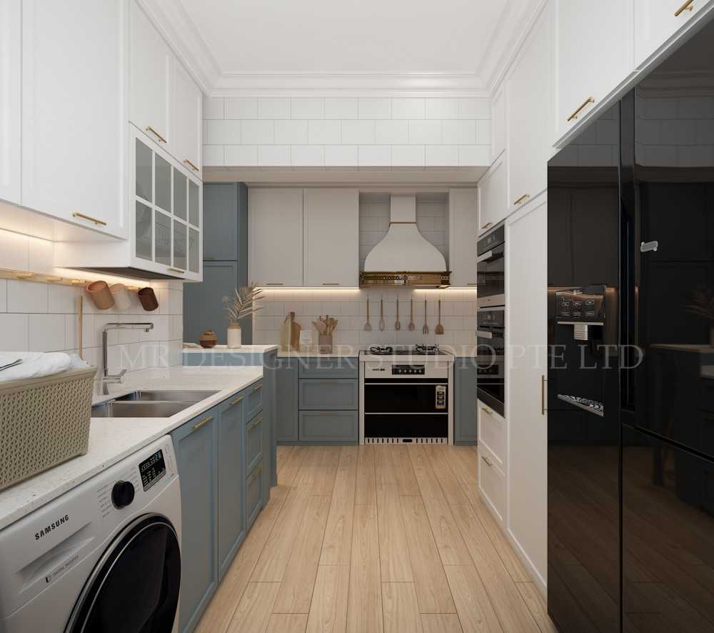 Country Kitchen at compassvale walk blk 239 by Mr Designer Studio - Hometrust