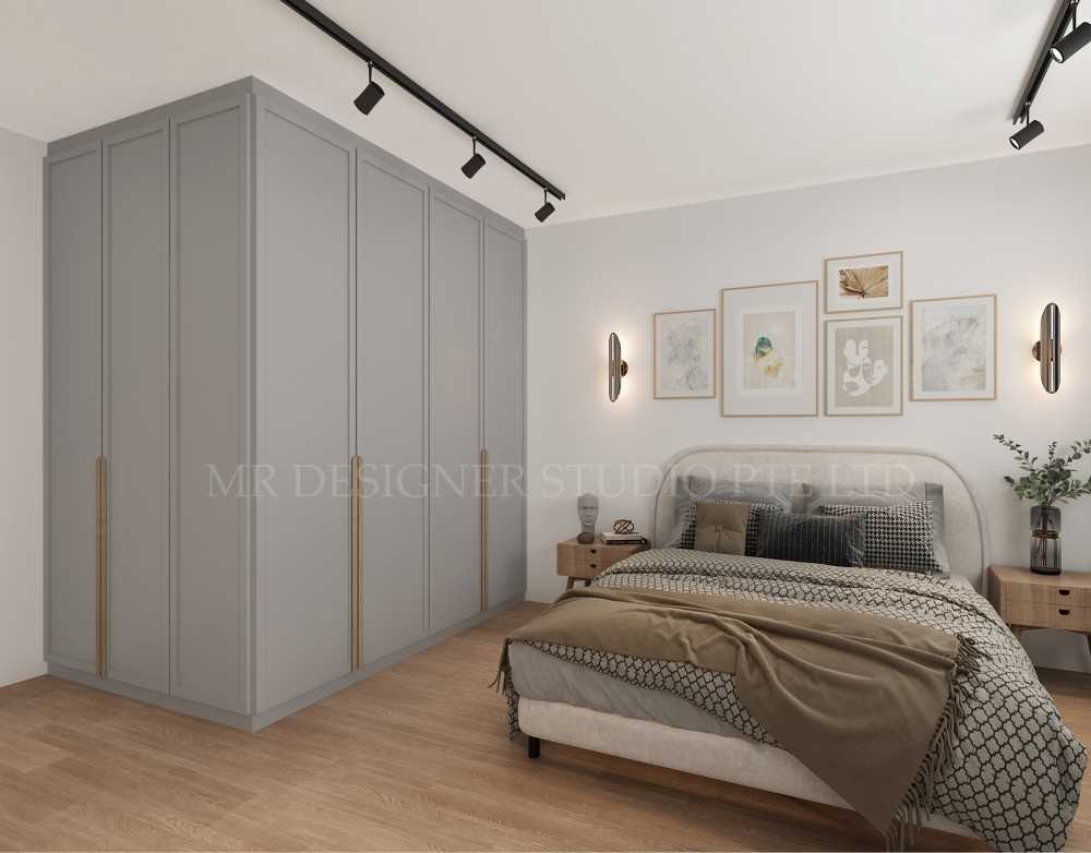 Country Bedroom at compassvale walk blk 239 by Mr Designer Studio - Hometrust