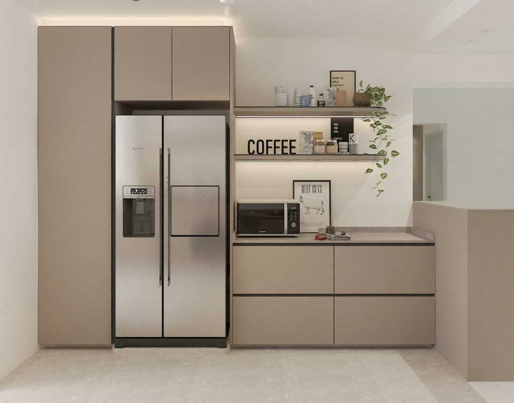 Modern Kitchen at Illustration Drawings for a 5rm resale HDB apt ...