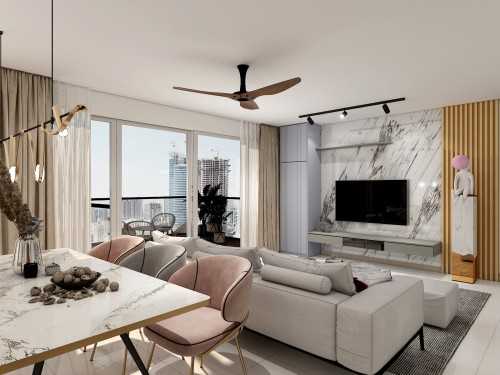 Cosmopolitan (Cost: $60,000) | Renovation by Design Avenue - Hometrust