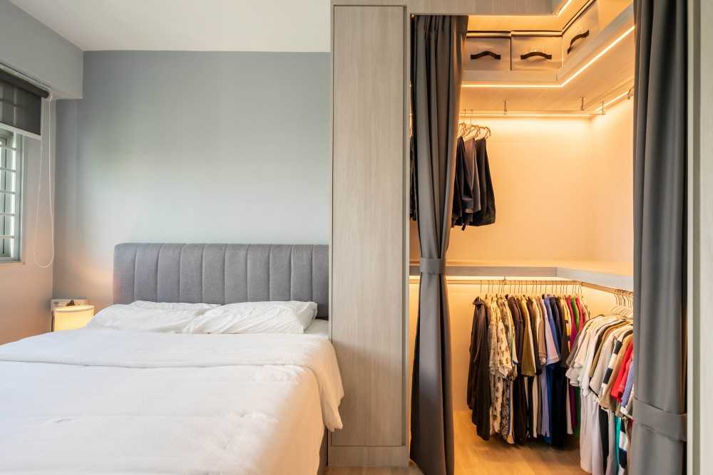 Industrial Bedroom at Bukit Panjang | Senja Parc View by Design 4 Space ...