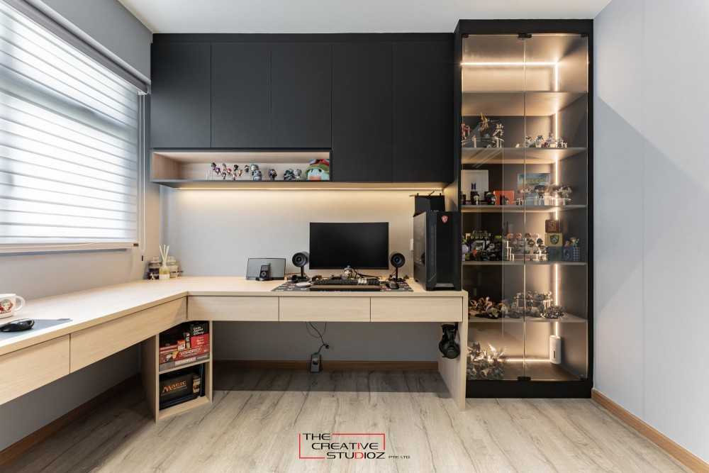 Modern Gaming Room at 621A Tampines Street 61 by The Creative Studioz ...
