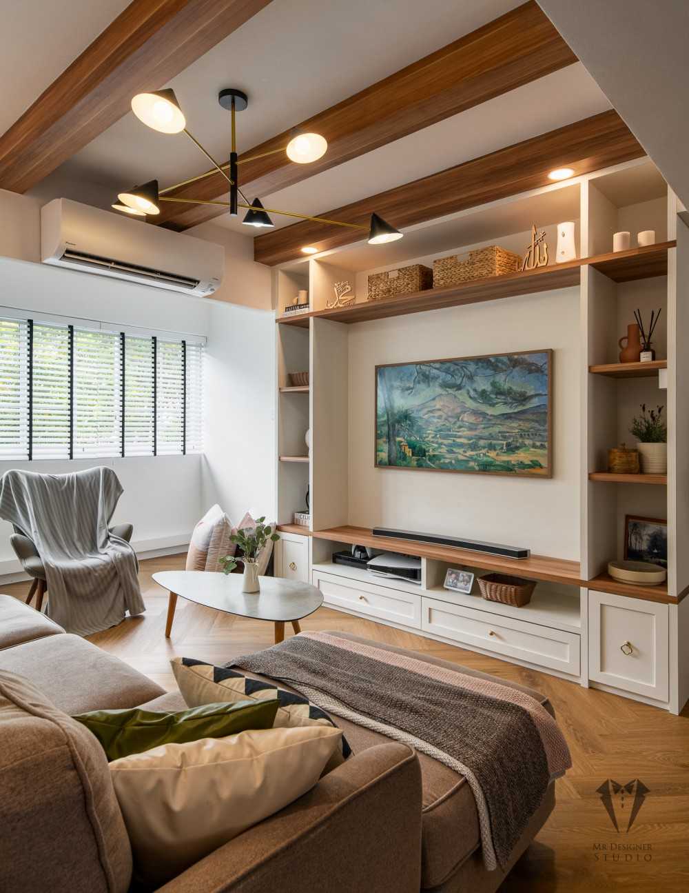 Country Living Room at choa chu kang 296 by Mr Designer Studio - Hometrust