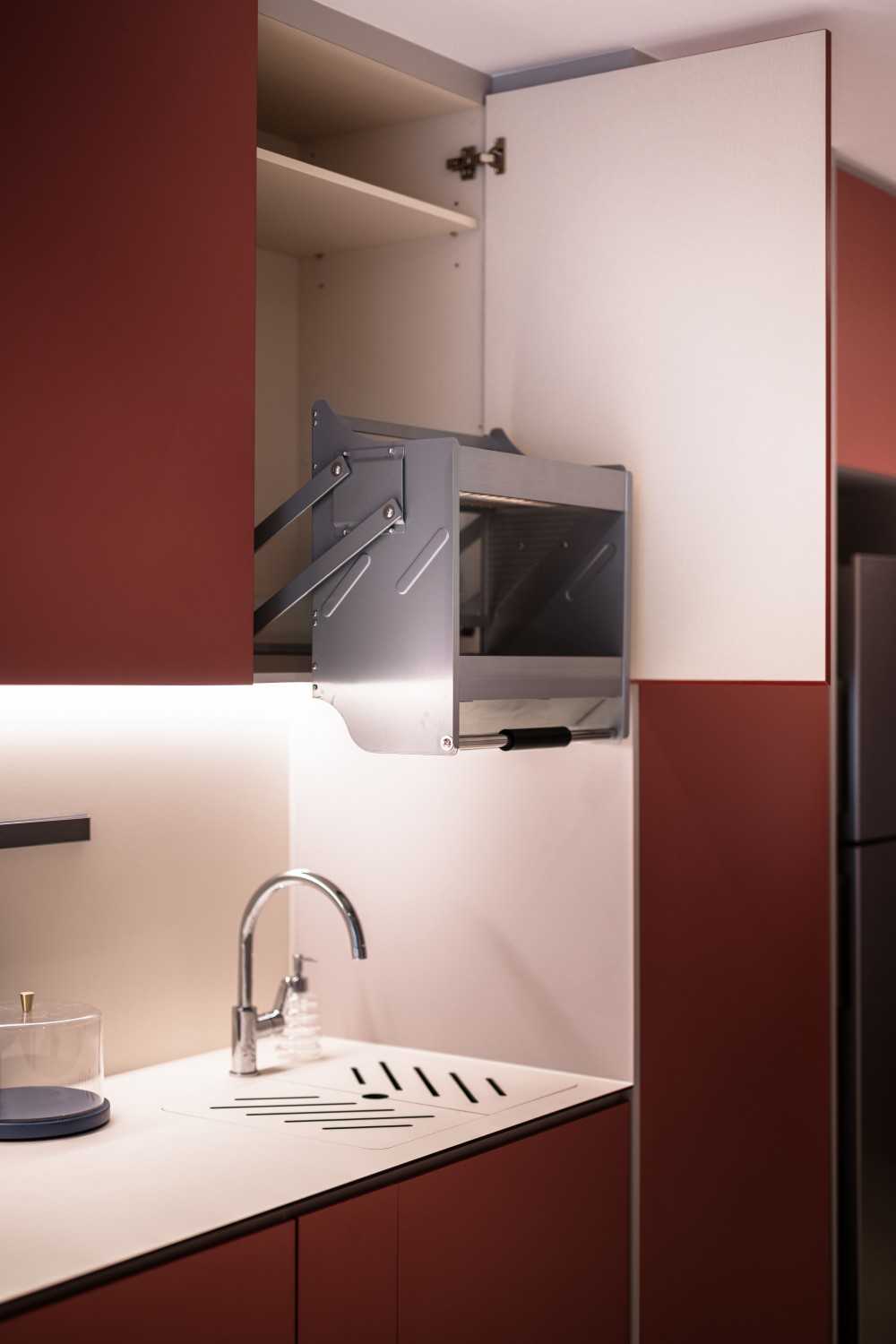 Contemporary Kitchen at Park Place Residences by Mr Shopper Studio ...