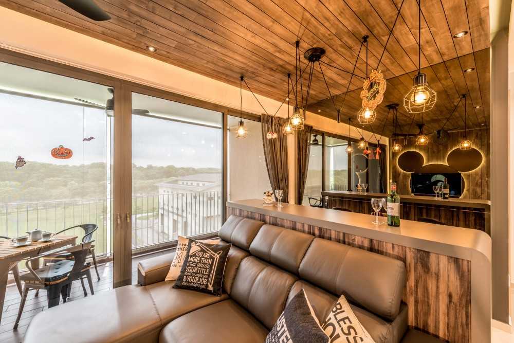 Modern Living Room at Disney Home by Mr Shopper Studio - Hometrust