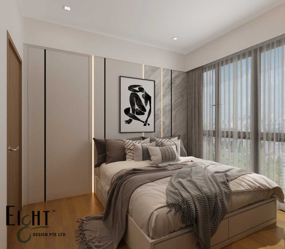 Contemporary Bedroom at Charlton Lane by Eight Design Pte Ltd - Hometrust