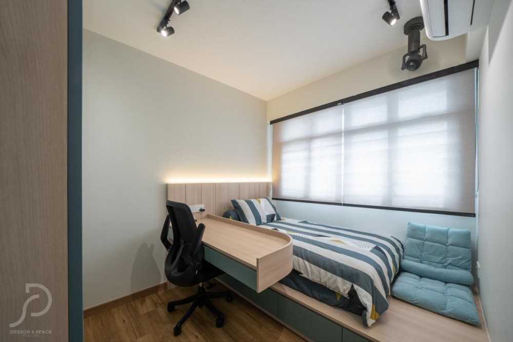Minimalist Bedroom at Bukit Panjang | Senja Valley by Design 4 Space ...