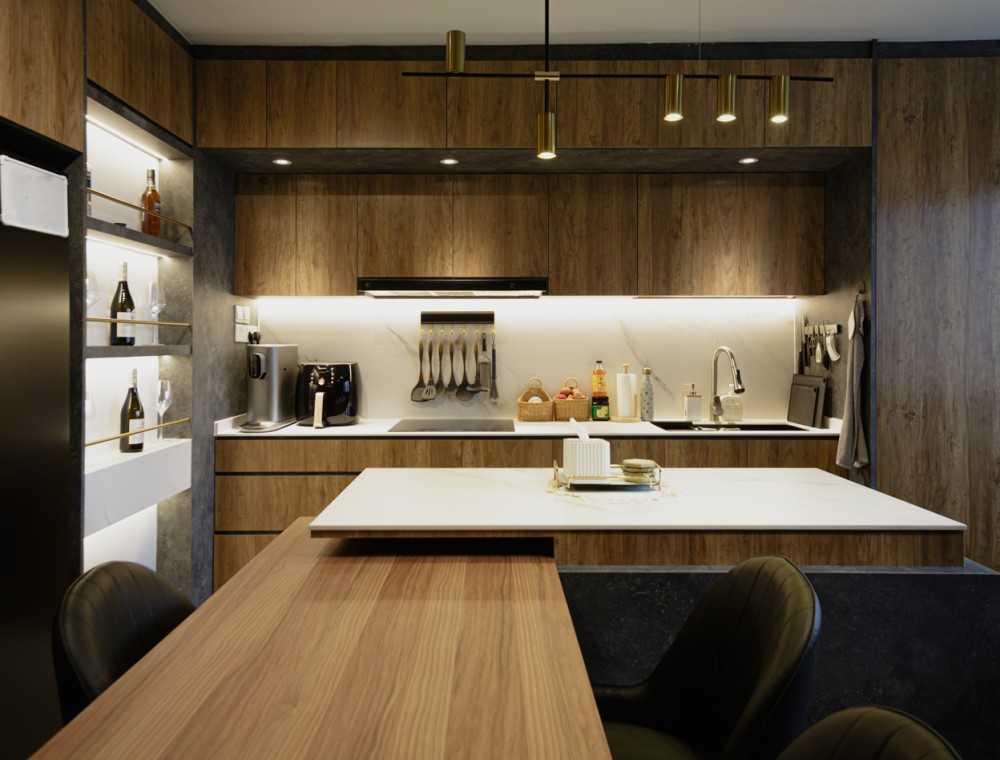 Modern Kitchen at Anchorvale by Sen Interior Design Pte Ltd - Hometrust