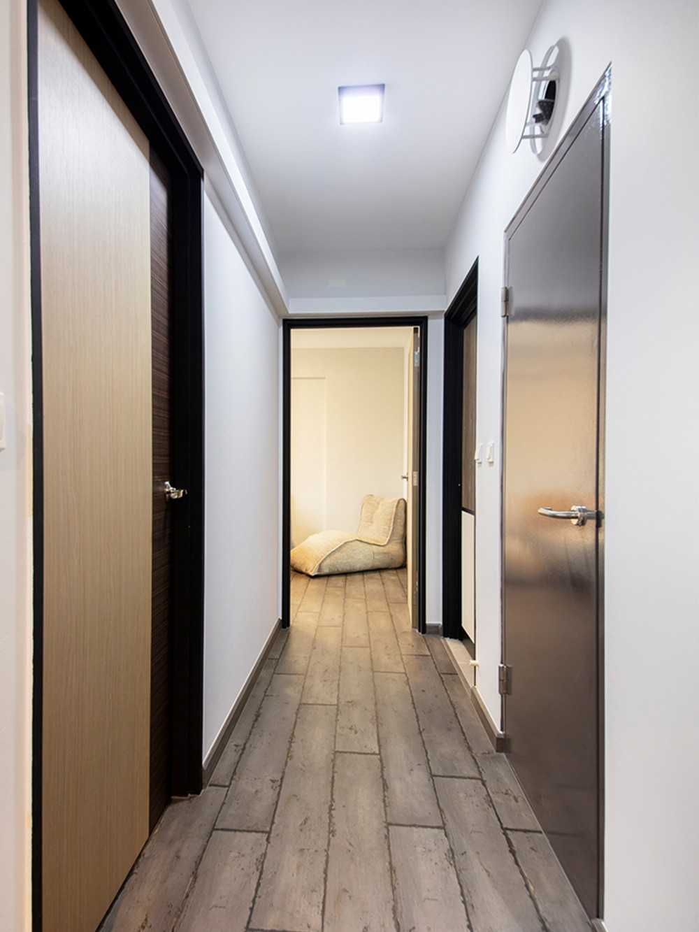 Industrial Entryway at Bukit Batok Avenue 8 by U-Home Interior Design ...