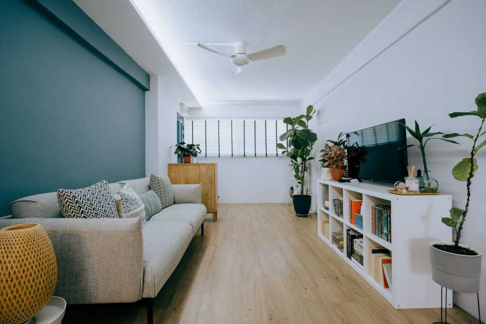 Vintage Living Room at 3-Room Resale @ Telok Banglah by EZY Space - Hometrust