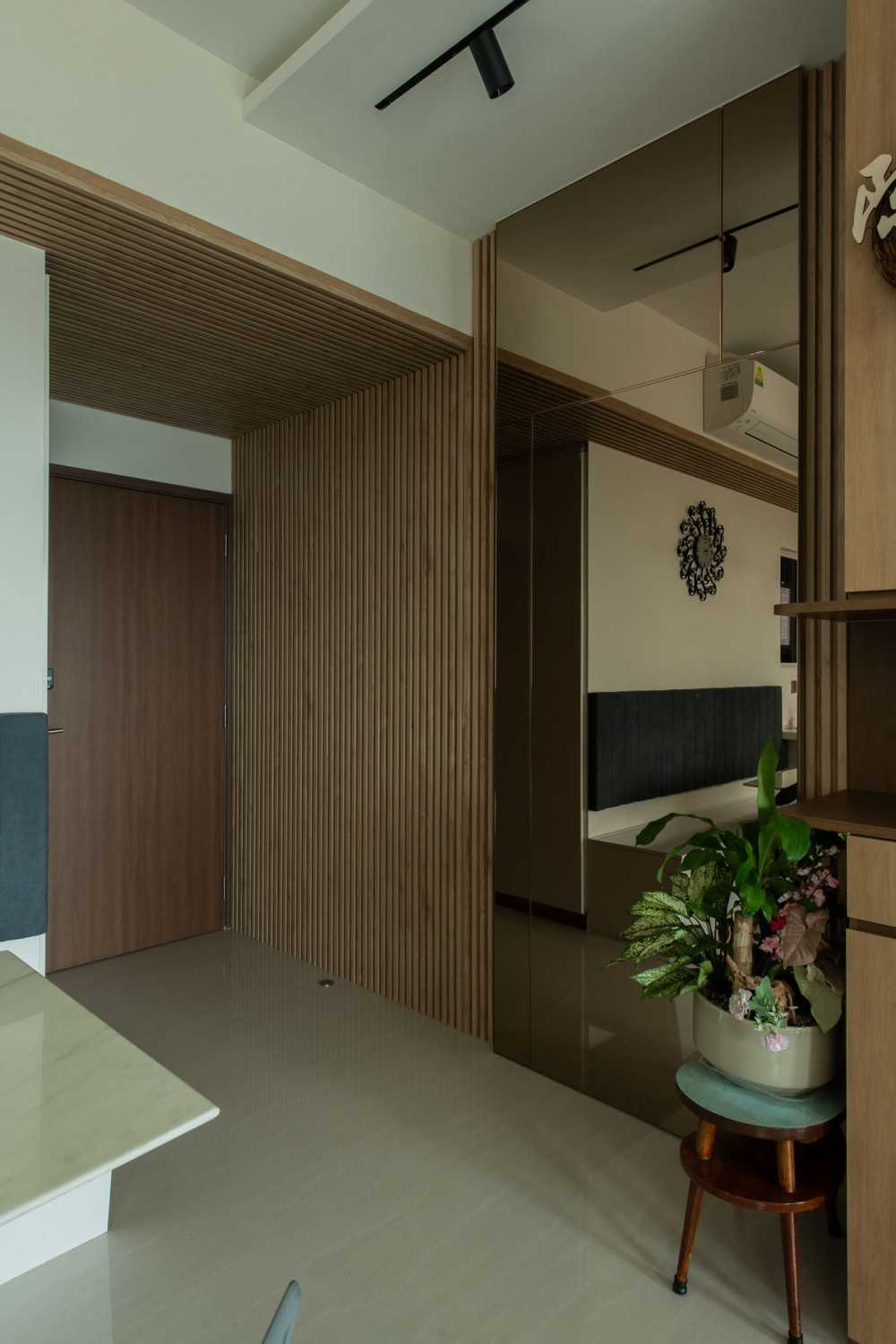 Contemporary Living Room at 17 Canberra Dr by 9 Creation Pte Ltd - Hometrust