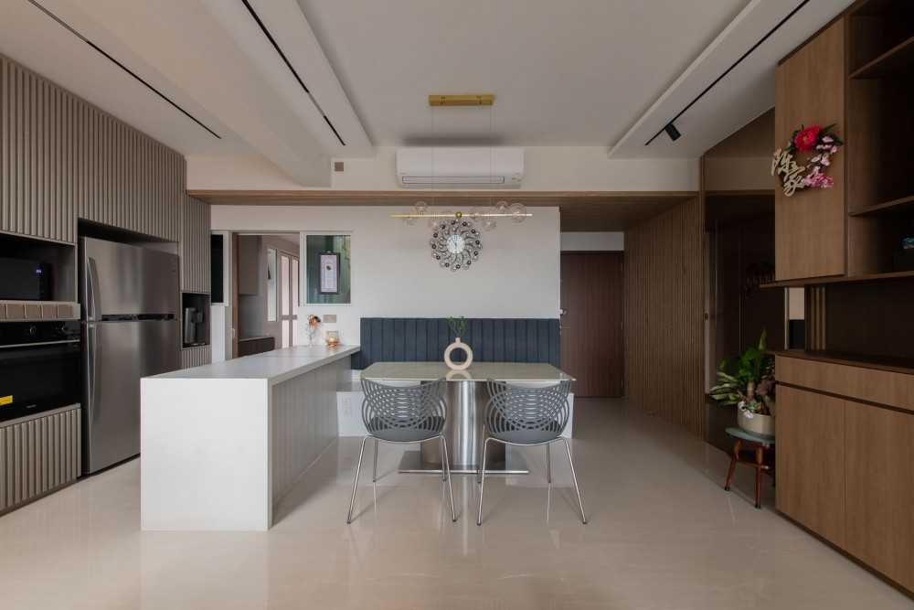 Contemporary Living Room at 17 Canberra Dr by 9 Creation Pte Ltd - Hometrust