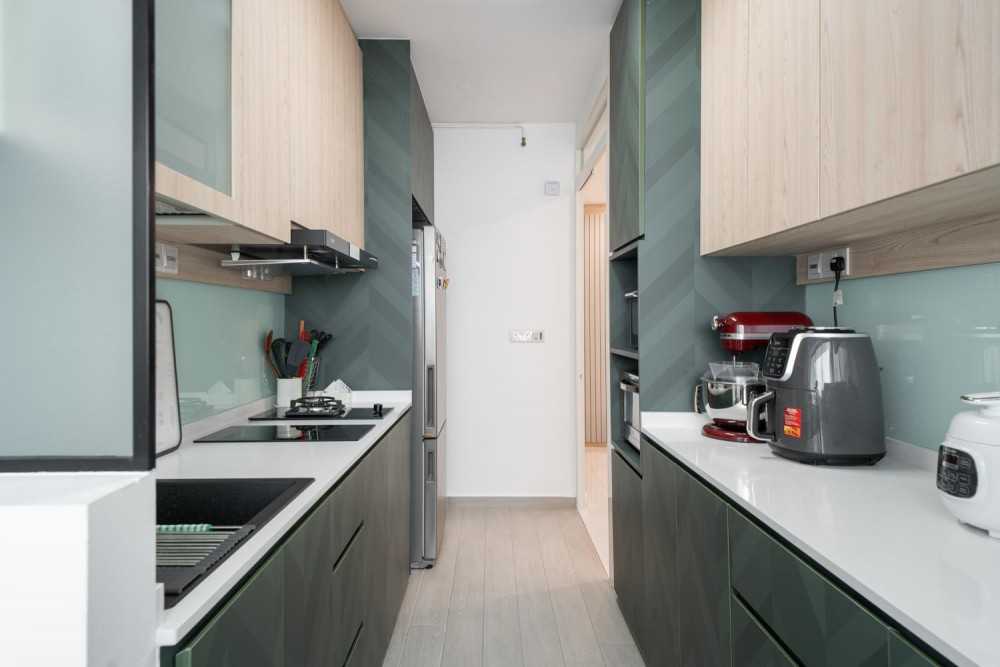 Modern Kitchen at Punggol | Punggol Arcadia by Design 4 Space Pte Ltd ...