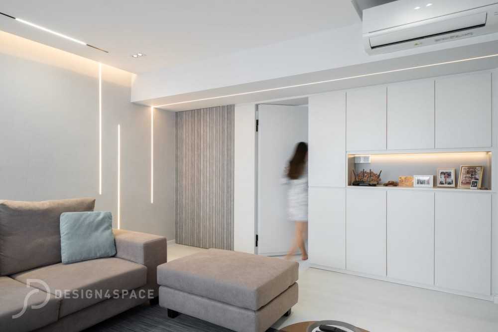 Modern Living Room at Pasir Ris | 140 Pasir Ris by Design 4 Space Pte ...