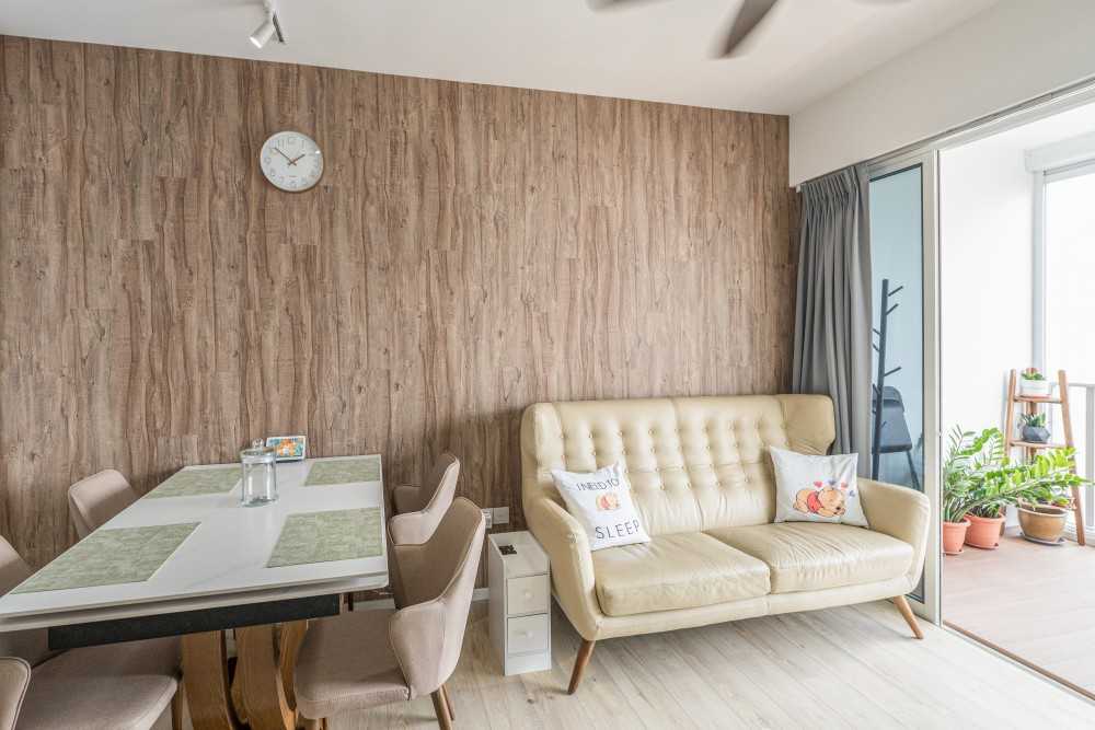 Contemporary Living Room at 48 Forestville by Monomer Studio - Hometrust