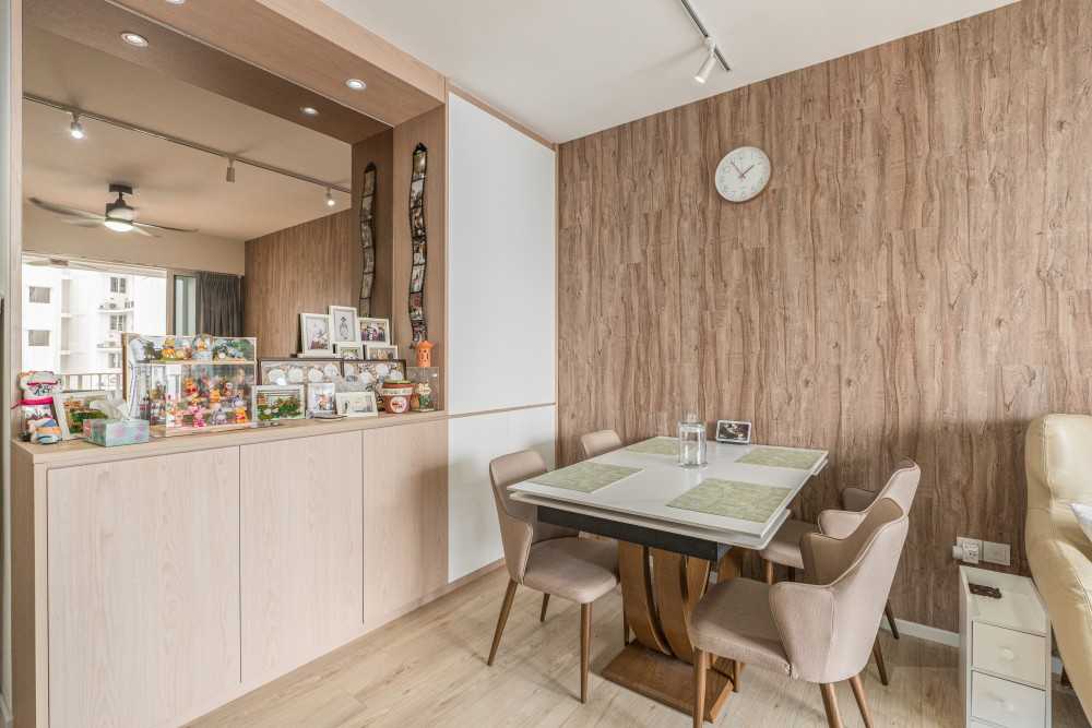 Contemporary Dining Room at 48 Forestville by Monomer Studio - Hometrust