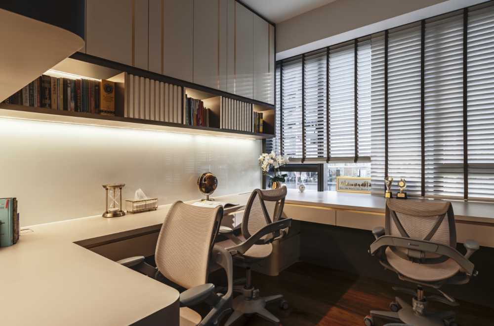 Modern Study at 916 Sim Ave (Emily Neo) by Weiken.com Design Pte Ltd ...