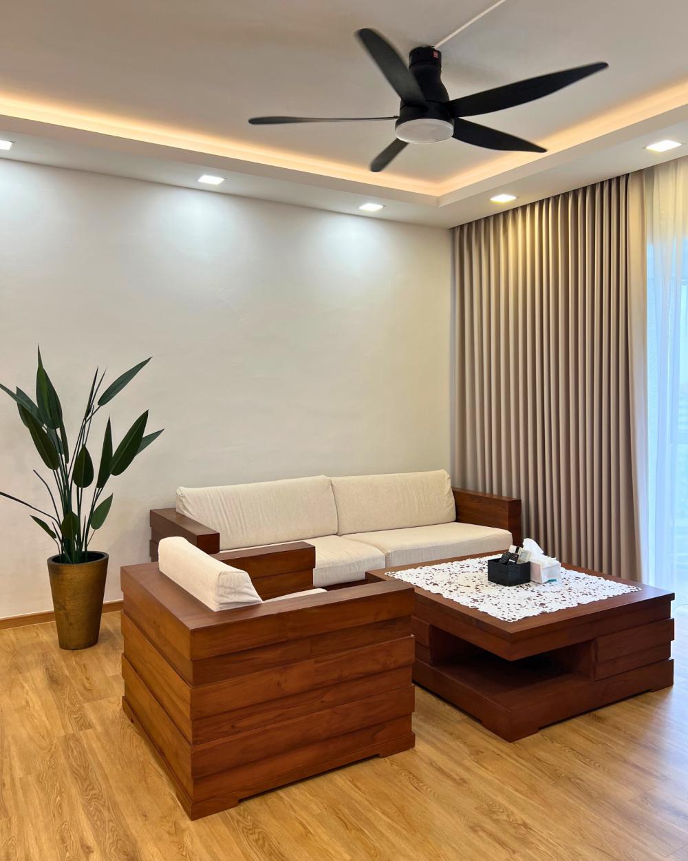 Scandinavian Living Room at Scandinavian Family Home Transformation in 10 Weeks by Hamid & Sons ...