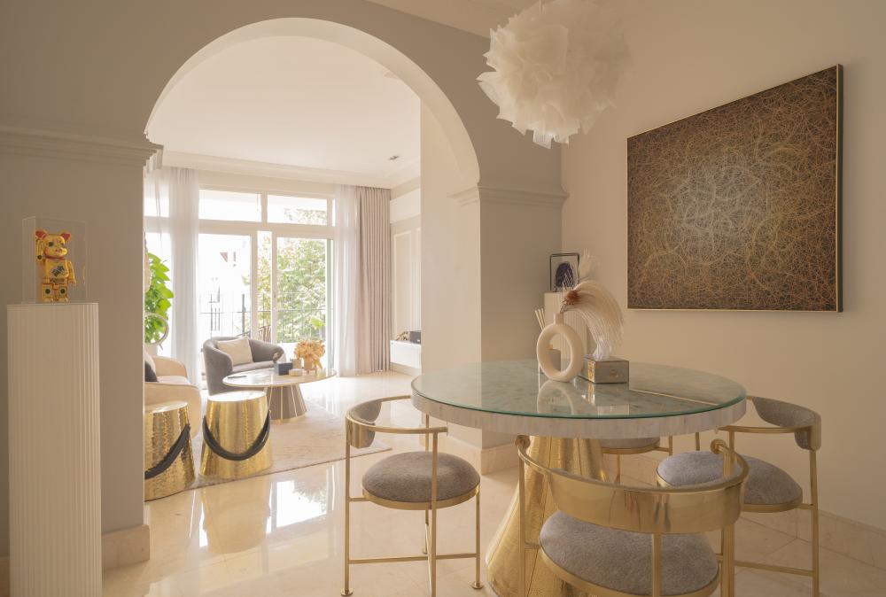 Vintage Dining Room at Taipan Regency by The Real Design - Hometrust