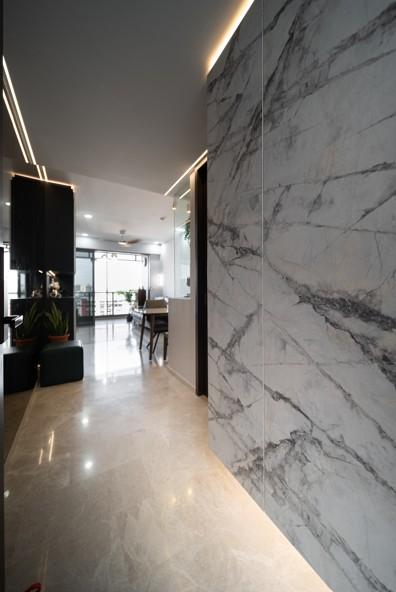 Contemporary Entryway at 4 Shun Fu Road, Jadescape by Livinci Interior ...