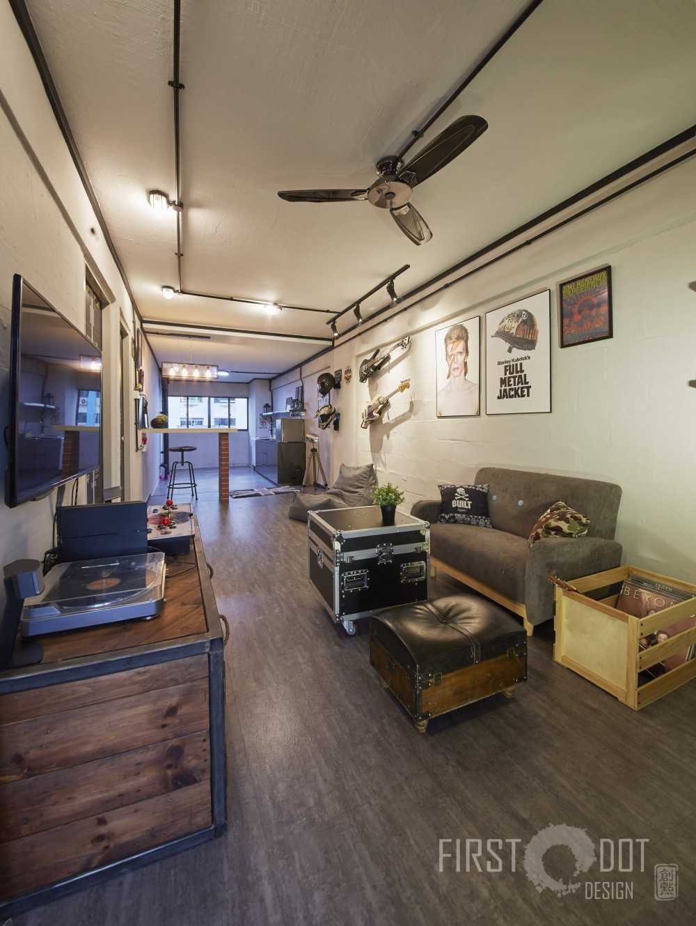 Industrial room at West Coast by First Dot Design Pte Ltd - Hometrust