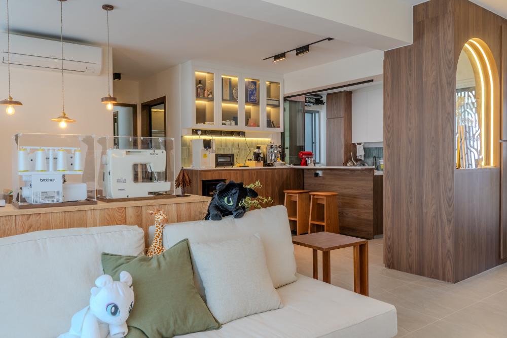 Industrial Living Room at Ang Mo Kio STO by Hamid & Sons Interior ...